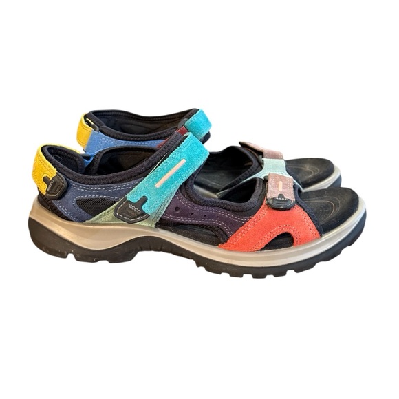Ecco | Shoes | Ecco Offroad Multicolor Womens Sandals Size 95 | Poshmark